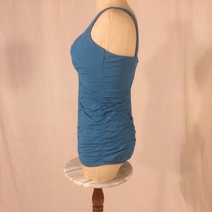 Vintage 50s Kerry Brooke Sea Stars Sears Roebuck Blue Bathing Suit ...