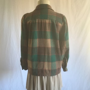 Vintage 50s Pendleton 49er Jacket Wool Plaid Womens 1950s Fashion Preppy Rockabilly - Etsy
