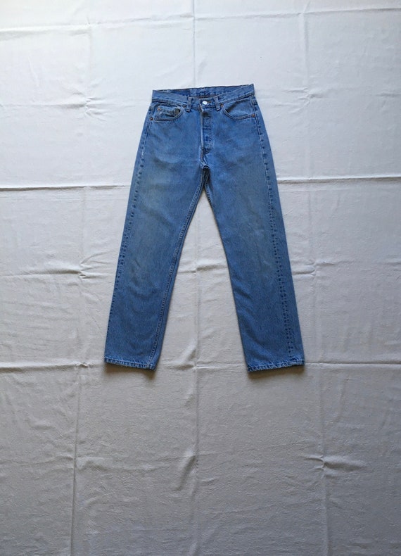 Vintage Levis 501 Made in Usa Blue Jeans 29 X 29 - Etsy Vintage Levis 501 Made in Usa Blue Jeans 29 X 29 - Etsy