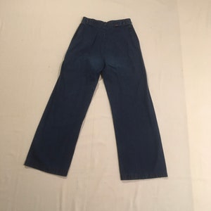 Vintage 70s Levis Blue Jeans Made in Usa High Waist Zip Fly Wide Leg ...
