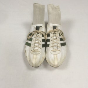 Vintage 70s Adidas Quebec Sneakers Track Spike Made in France 11 1970s ...