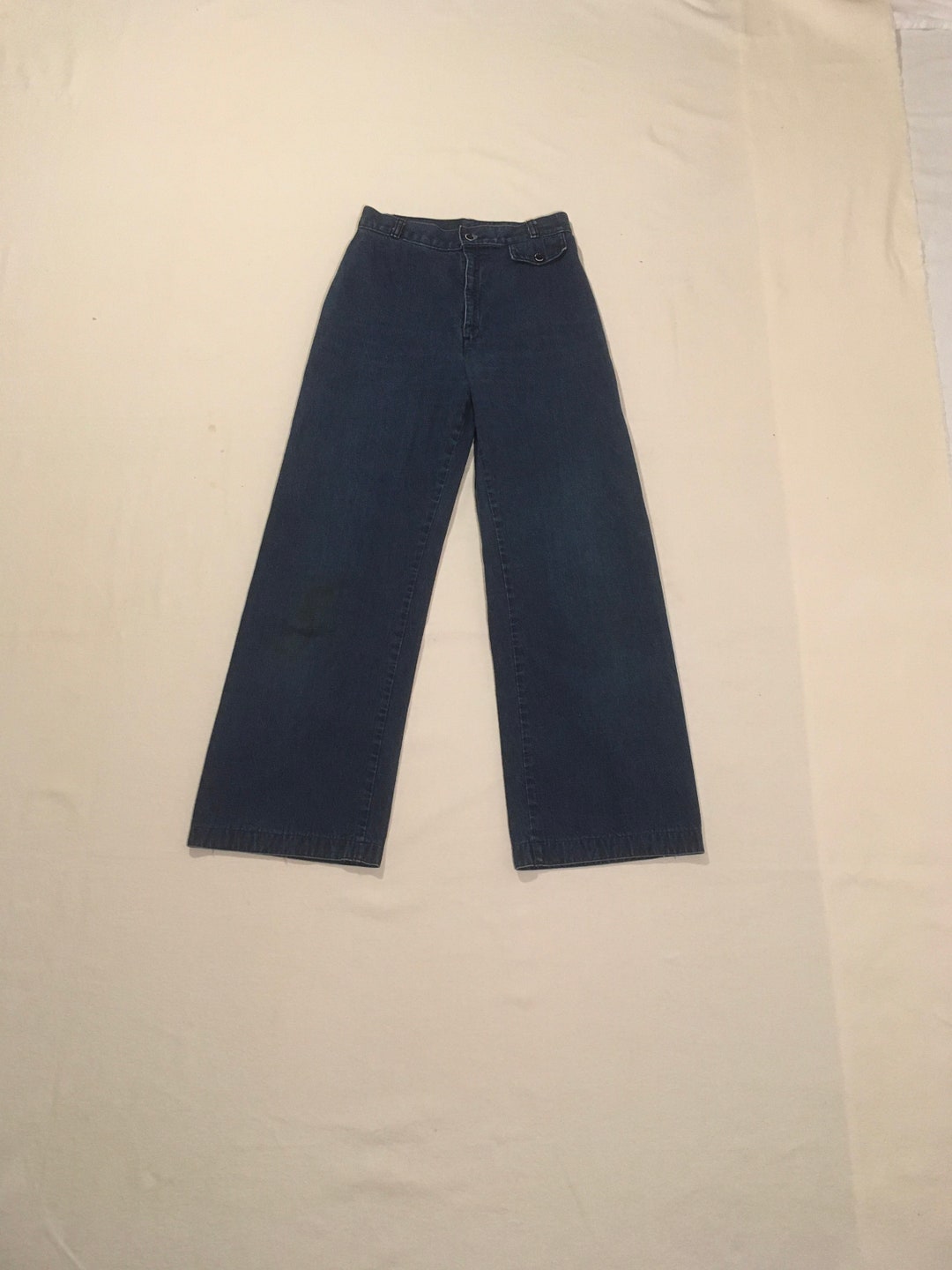 Vintage 70s Levis Blue Jeans Made in Usa High Waist Zip Fly Wide Leg ...