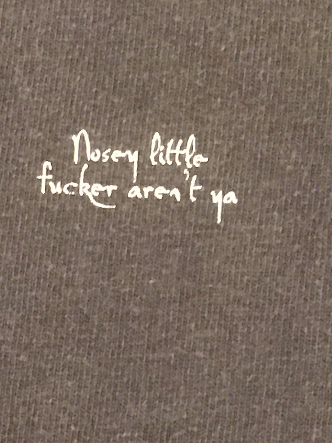 Vintage 90s Tees Me Nosey Little Fcker Aren't You Black - Etsy