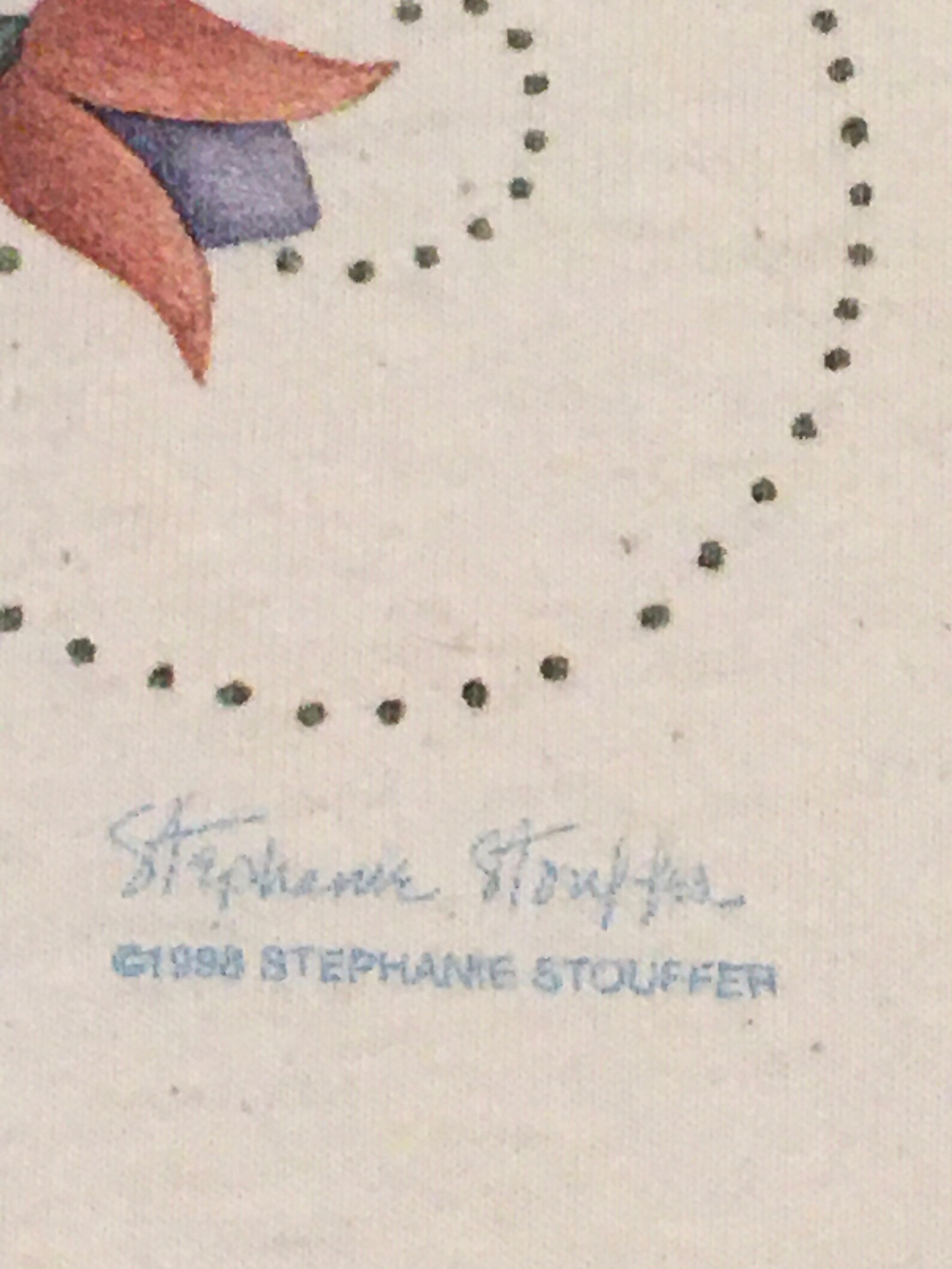 Vintage 90s garden angel cat Stephanie stouffer art t shirt | Etsy