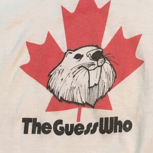 Vintage 70s the Guess Who All This for a Song Canada Maple Leaf Beaver ...