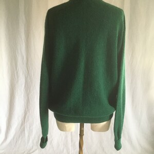 Vintage 60s Virgin Alpaca Worsted Wool Cardigan Kurt Grunge - Etsy