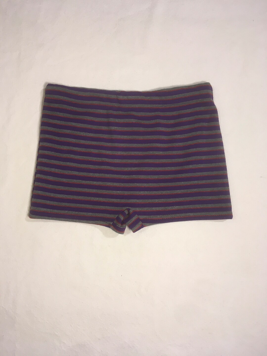 Vintage 60s Purple Grey Red Striped Swim Trunks Swim Briefs - Etsy