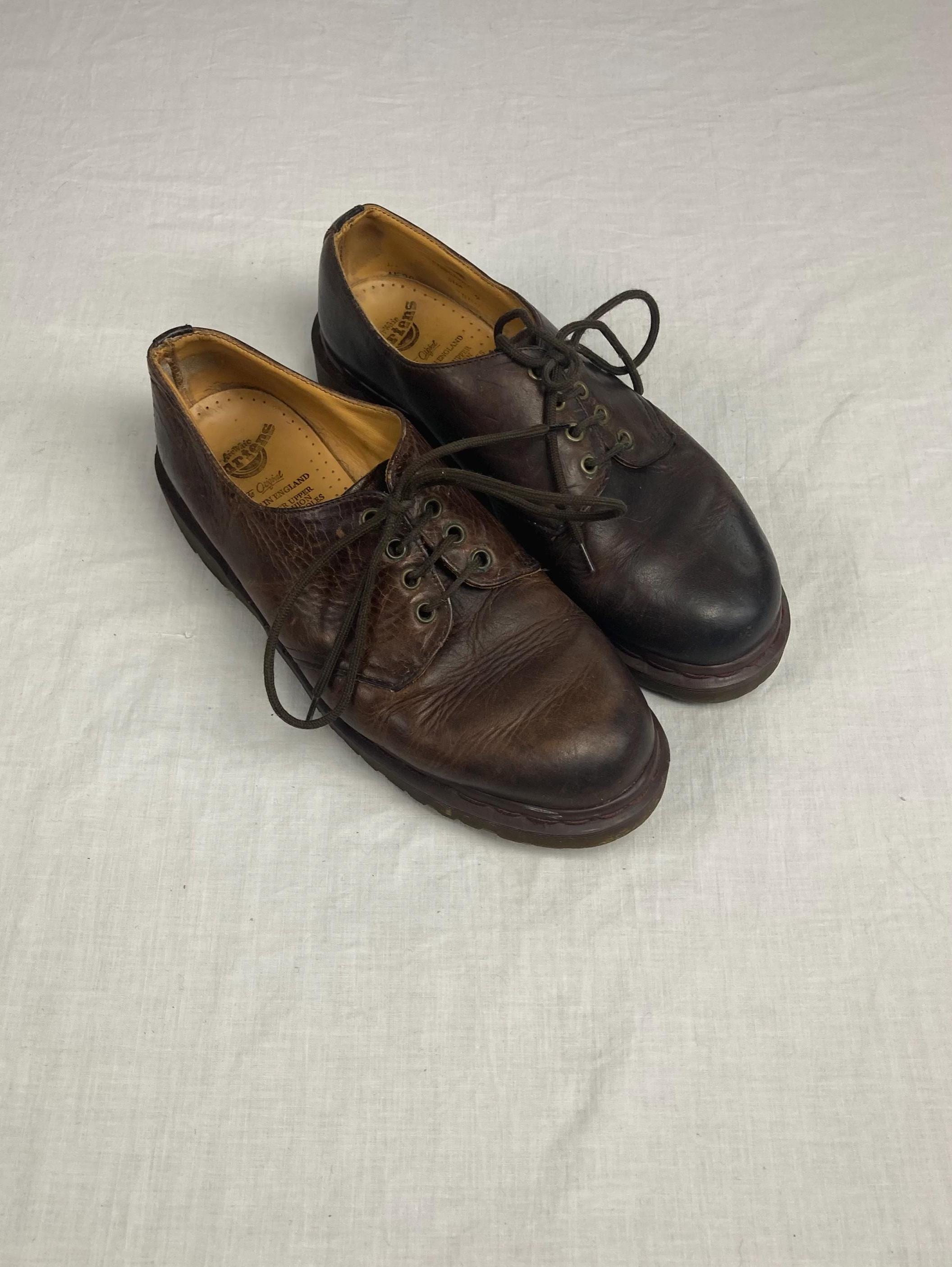 Martens England Wingtip - Etsy Martens England Wingtip - Etsy