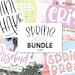 Spring Font Bundle, OTF Font, Font Bundle, Hand Lettered Font Bundle ...