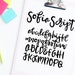 SVG Font INSTANT DOWNLOAD "sofia Script" Svg, Script Cut File, Cursive ...