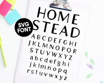 Home Decor Font | Etsy