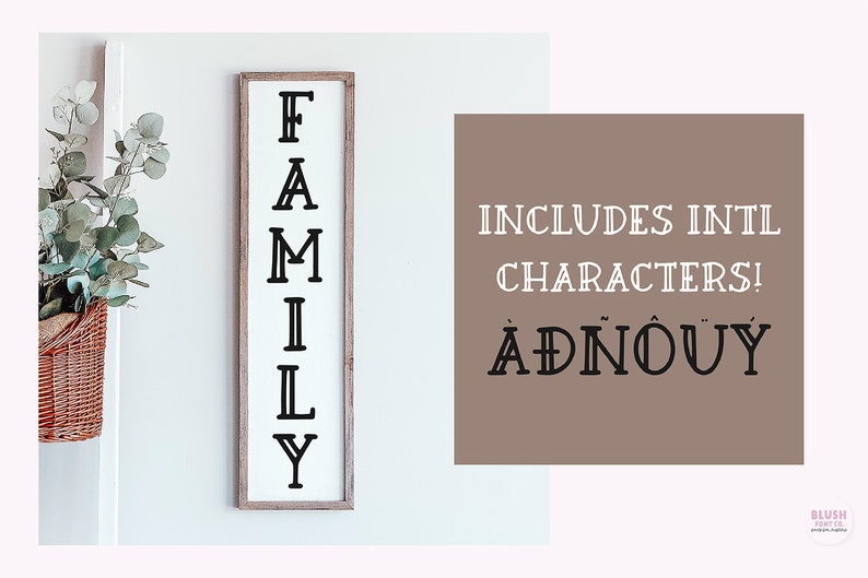 INSTANT .OTF DOWNLOAD fresh Brew Inline Serif - Etsy