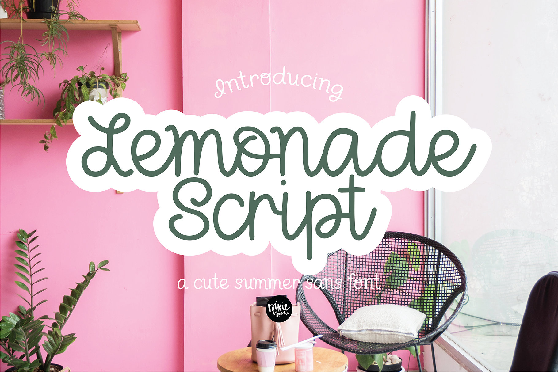 INSTANT .OTF DOWNLOAD "lemonade Script" Installable Font File, Cute Script Font, Handwriting ...