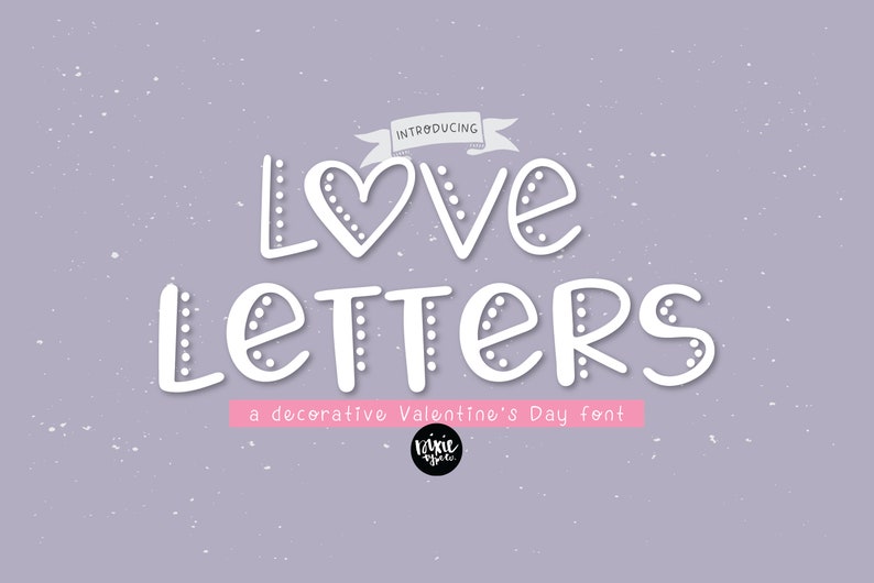 VALENTINE'S DAY Font Bundle .OTF Font Font Bundle - Etsy