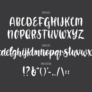 INSTANT .OTF DOWNLOAD fresh Linens a Farmhouse Brush Font, .otf File ...