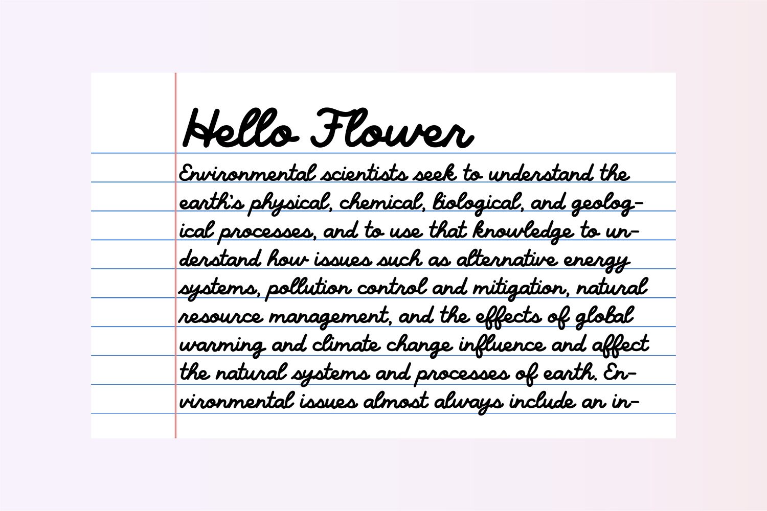 Notebook Handwriting Font Bundle Vol. 4, Font Bundle for Cricut ...