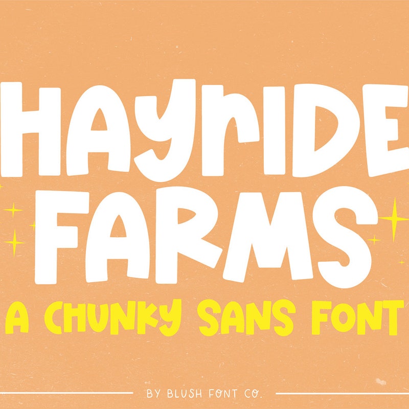 Chunky Cursive Fonts - Etsy