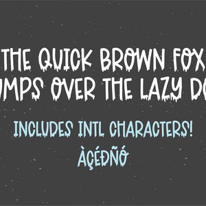 Instant .OTF Font DOWNLOAD "monster Mush" Halloween Font, Monster Font ...