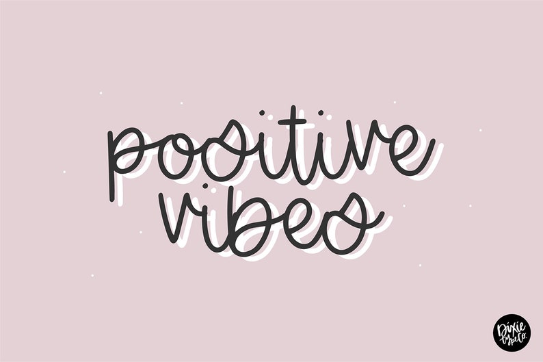 INSTANT .OTF DOWNLOAD "cute & Cursive" a Delicate Cursive Font, Hand ...