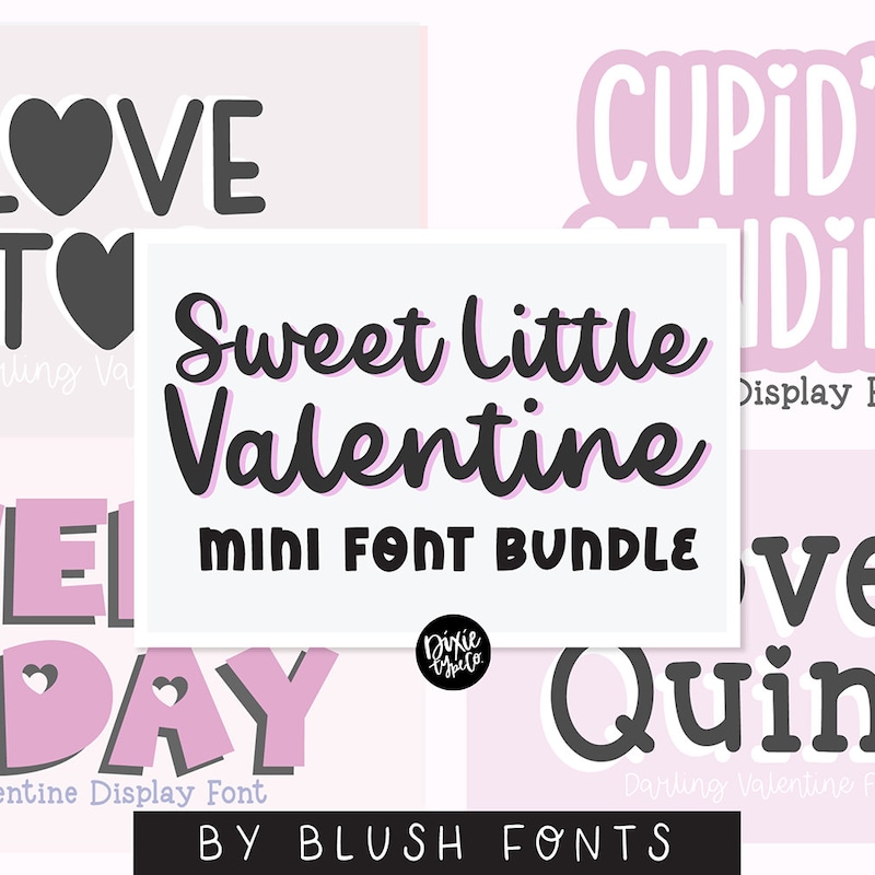 Heart Font - Etsy