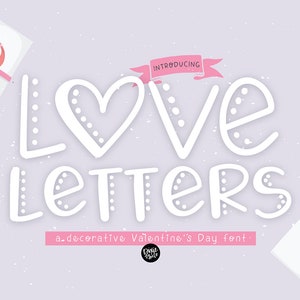 Big VALENTINE'S DAY Font Bundle, .OTF Font, Font Bundle, Valentine ...