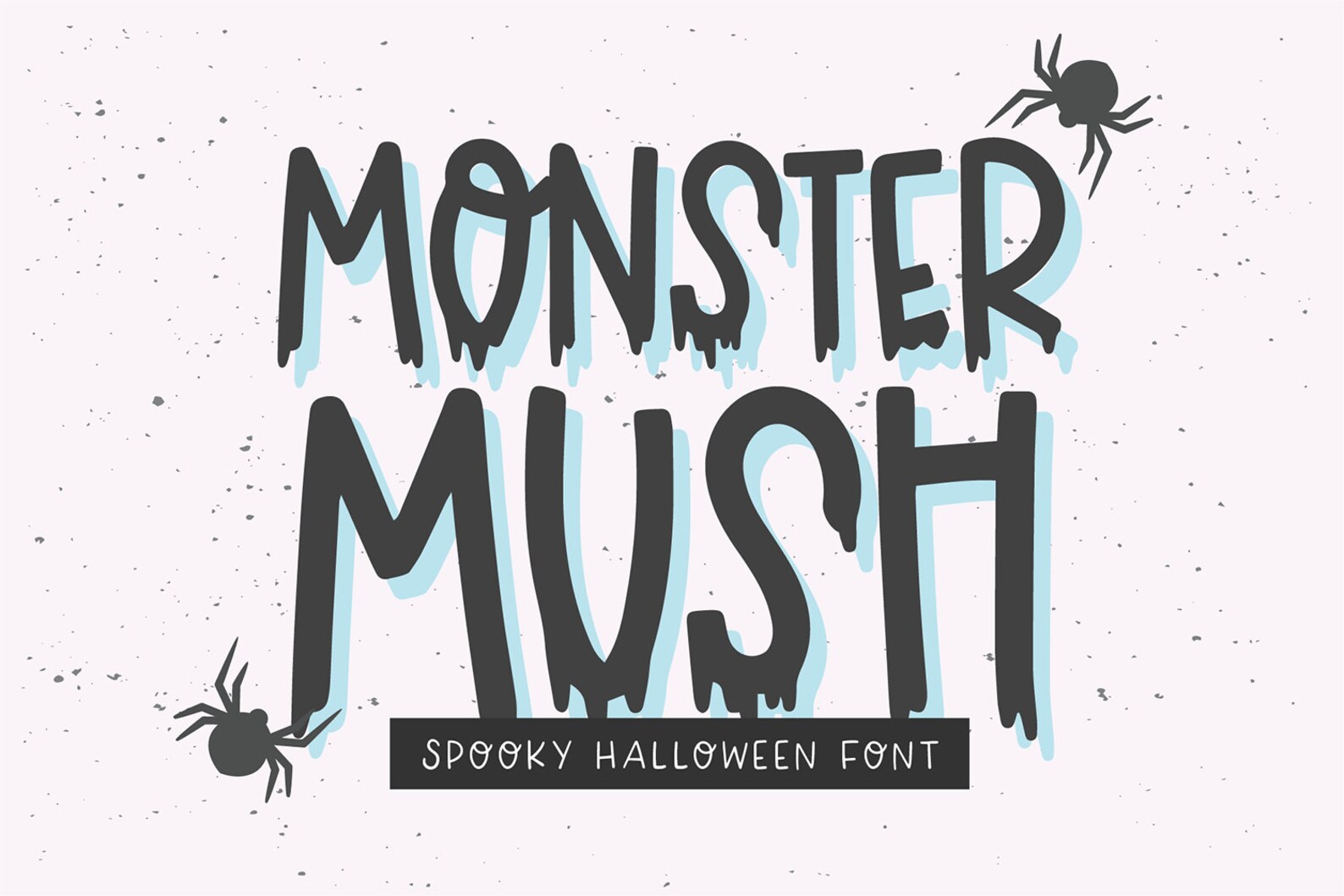 Instant .OTF Font DOWNLOAD "monster Mush" Halloween Font, Monster Font ...