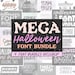 MEGA Handwriting Font Bundle Vol. 1, Font Bundle for Cricut, Goodnotes ...