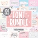 100 Fonts! ULTIMATE .OTF Font BUNDLE, Hand Lettered Font Bundle ...
