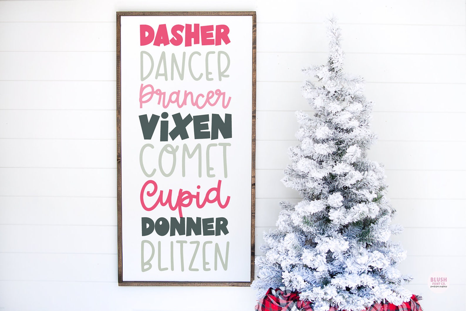 Jolly Christmas Font Bundle, Christmas Fonts, Font Bundle, Cricut, Fun ...