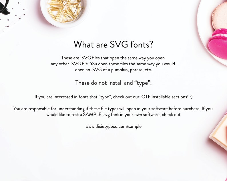 NEW! 42 SVG Fonts "the ULTIMATE Svg Font Bundle", Instant Download ...