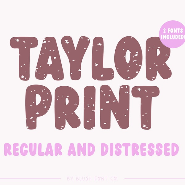 Taylor Font - Etsy