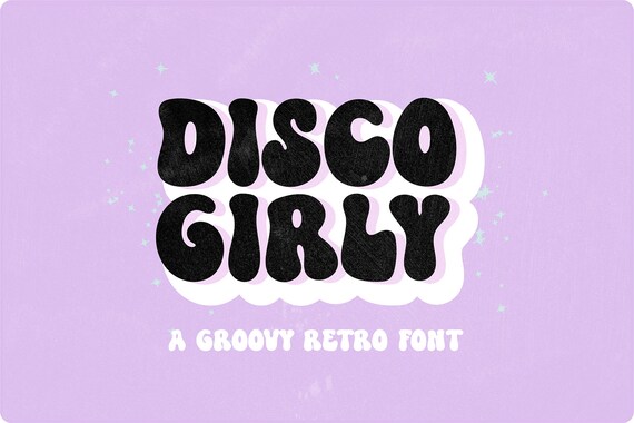 70s Disco Font