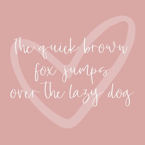 INSTANT .OTF DOWNLOAD "lucky Lady" a Beautiful Calligraphy Script Font ...
