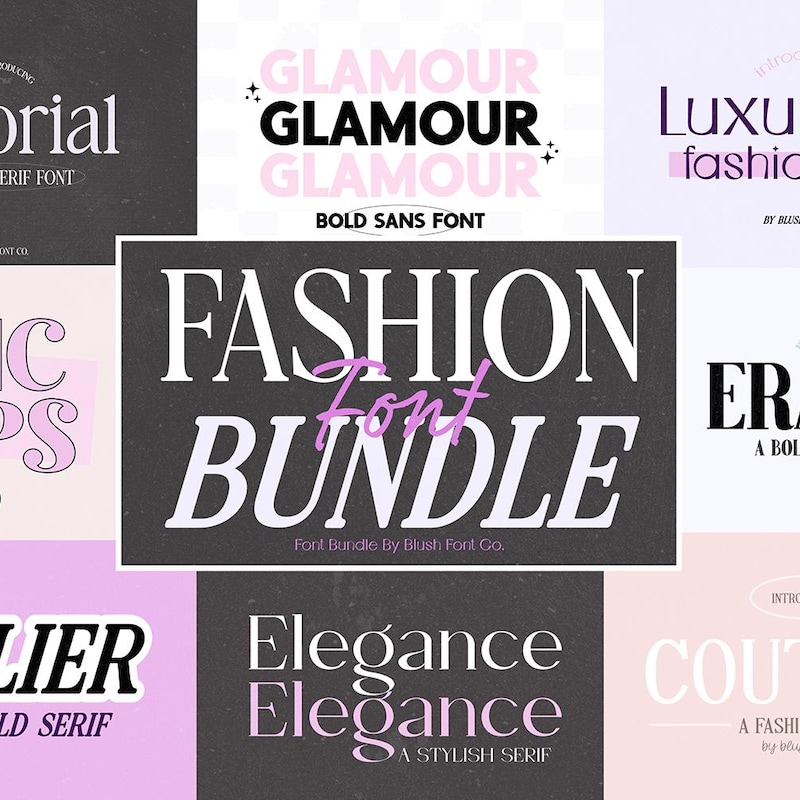 BlushFontCo - Etsy