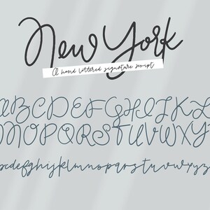 INSTANT .OTF DOWNLOAD new York Font File, Script, Brush Script Font ...