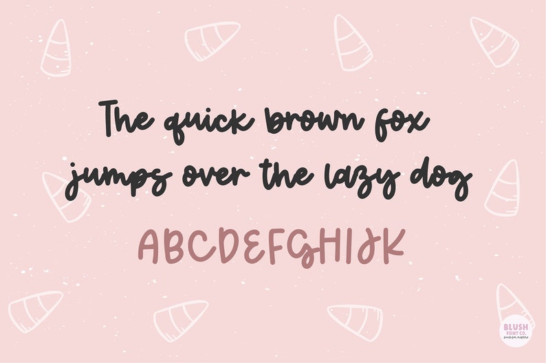 Instant .OTF Font DOWNLOAD "candy Corn" Cursive Halloween Font ...