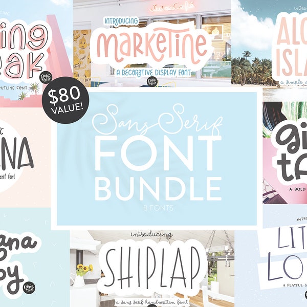 Home Decor Font - Etsy