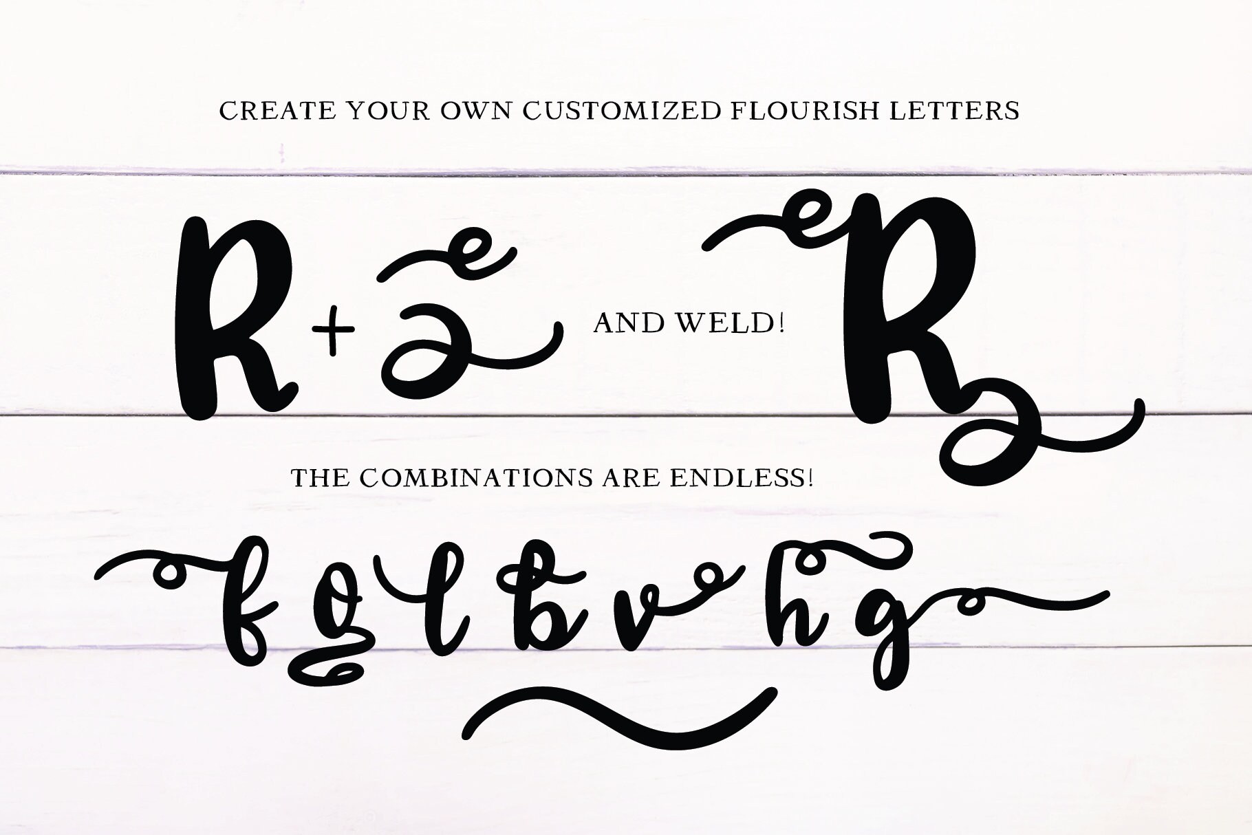 SVG Font INSTANT DOWNLOAD "skyler Flourish" Script Svg Font, Flourish ...