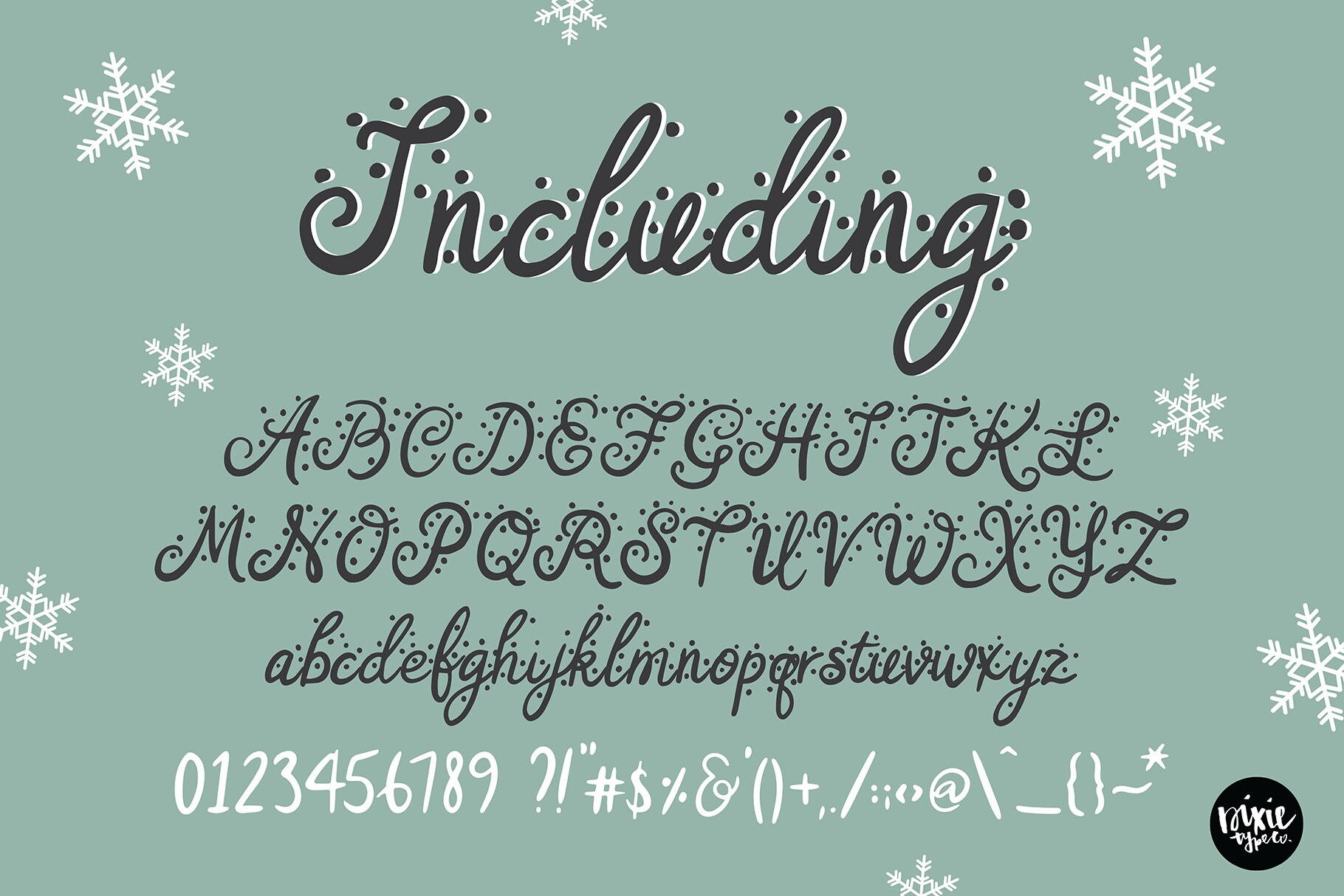 Instant .OTF Font "afterglow" a Christmas Font, Script Font, Cursive ...