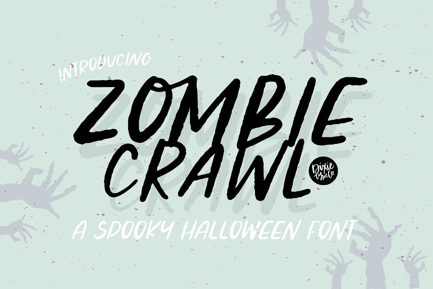 Halloween Font Bundle, .OTF Installable Fonts, Hand Lettered Fonts ...