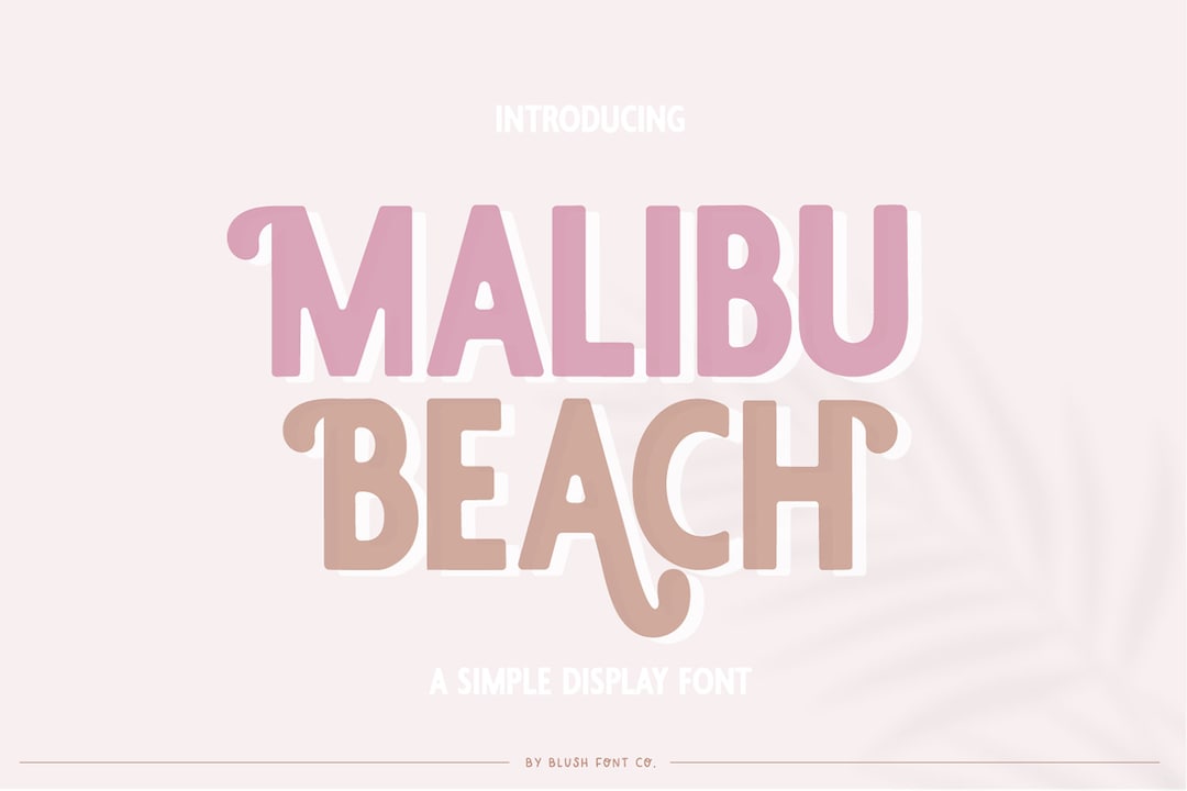INSTANT .OTF DOWNLOAD malibu Beach Modern Sans Font, Tall Bold Sans Serif Font, Trendy, Hand ...