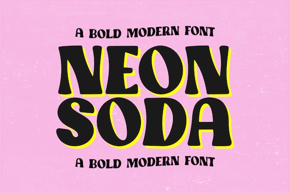 Modern Bold Fonts