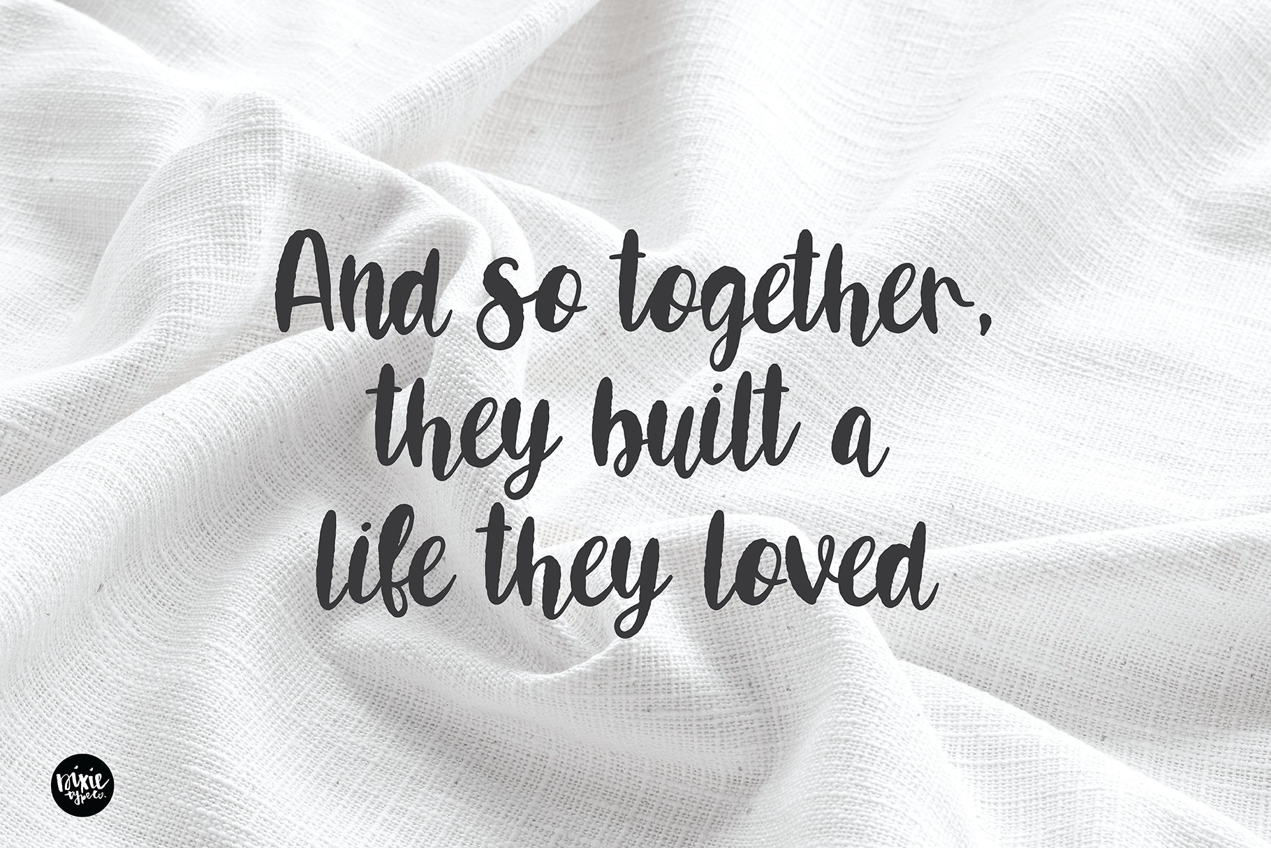 INSTANT .OTF DOWNLOAD fresh Linens a Farmhouse - Etsy