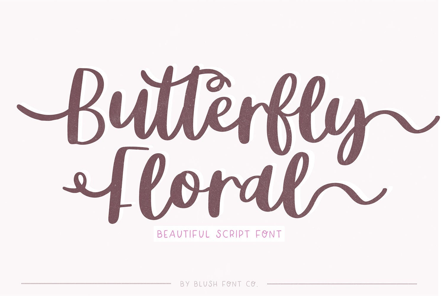 Floral Script Font