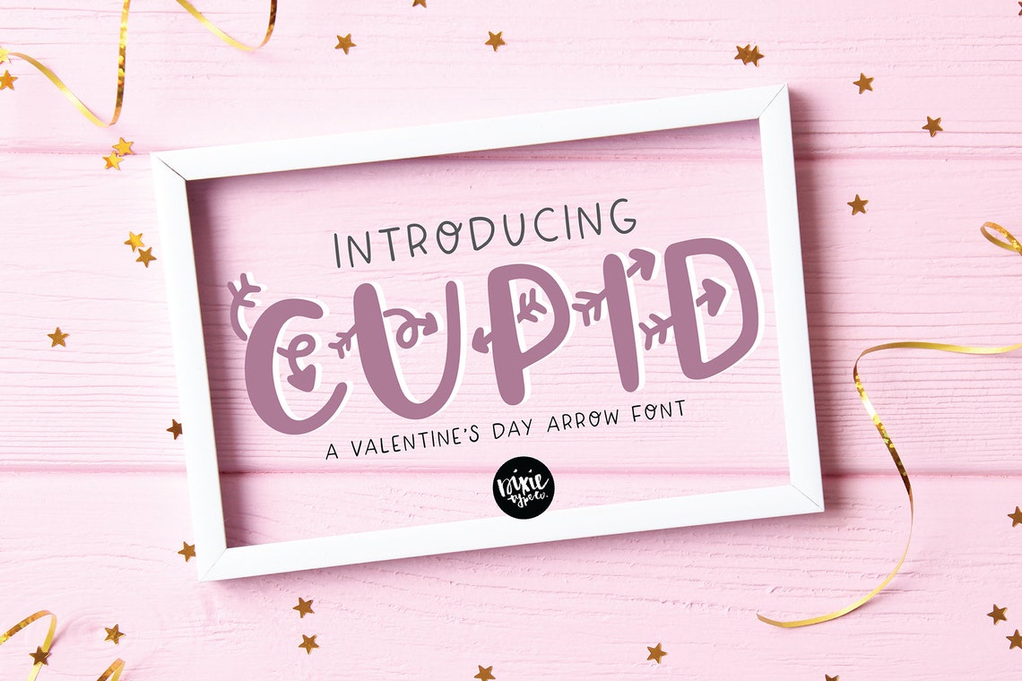 VALENTINE'S DAY Font Bundle, .OTF Font, Font Bundle, Valentine Fonts ...