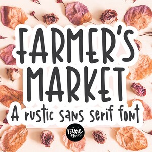 Big Farmhouse Font Bundle, .OTF Installable Fonts, Cursive Fonts, Brush ...