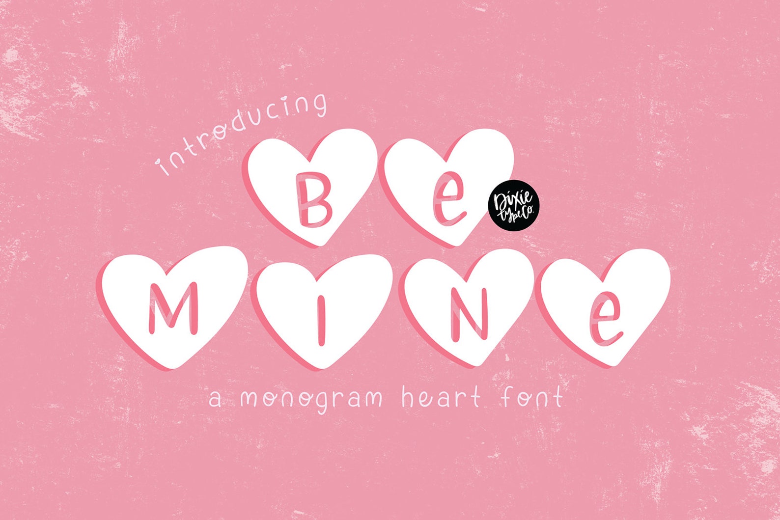 Big VALENTINE'S DAY Font Bundle, .OTF Font, Font Bundle, Valentine ...