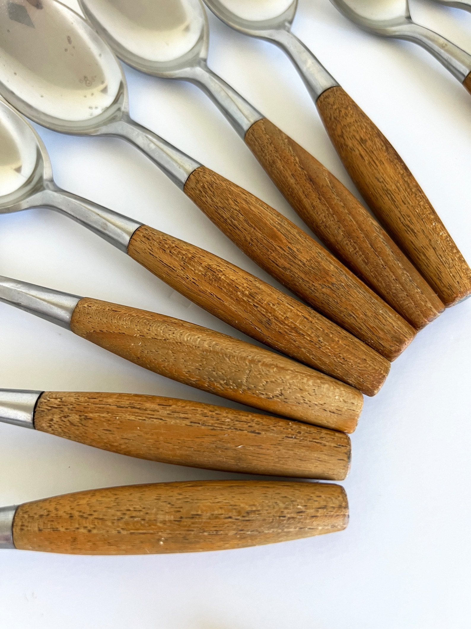 Dansk Fjord Germany Dinner Spoon Tablespoon Teak Quistgaard Early 4 ...