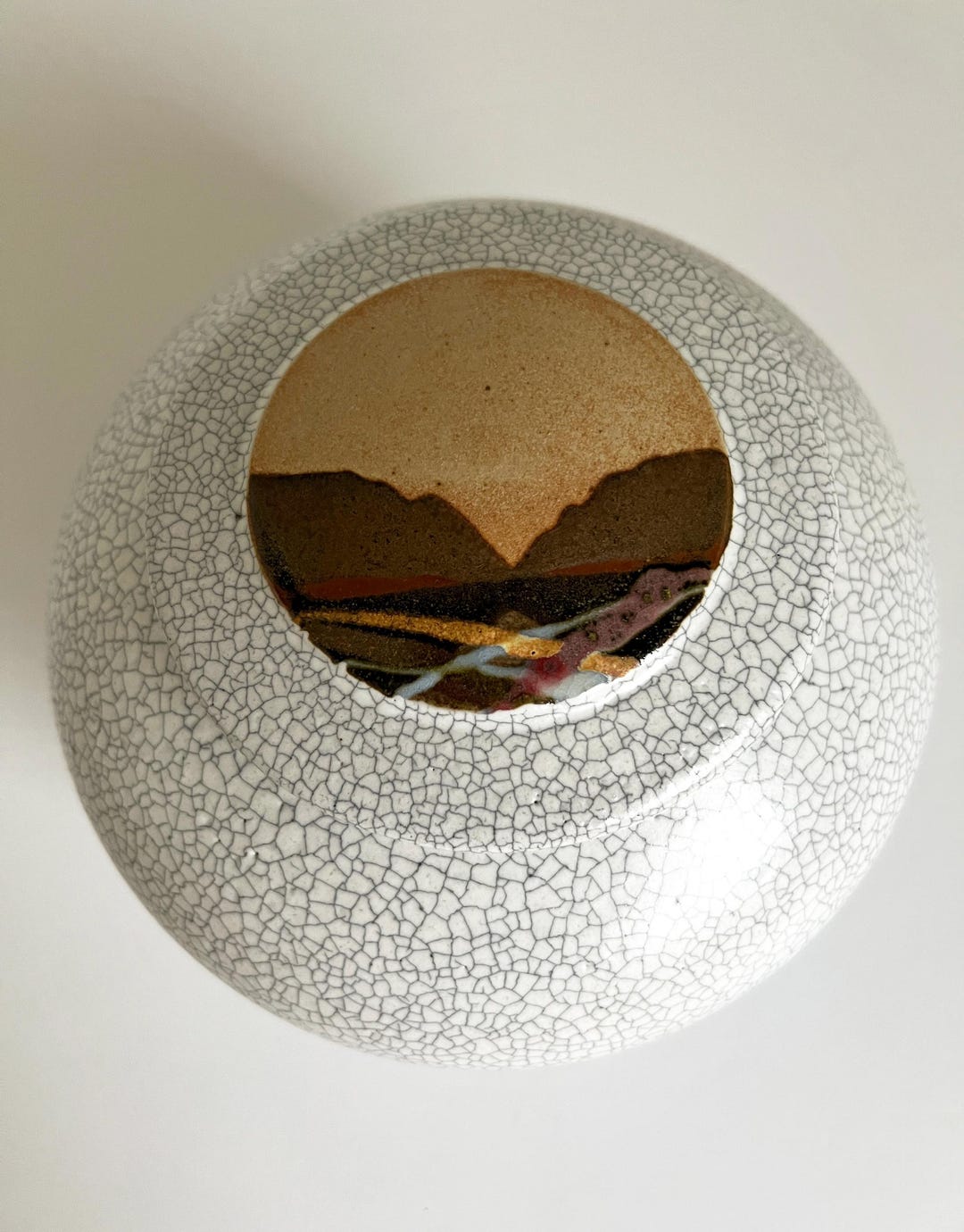 Rob Wiedmaier River Hills Studio Art Pottery Covered Lidded Vessel Jar ...