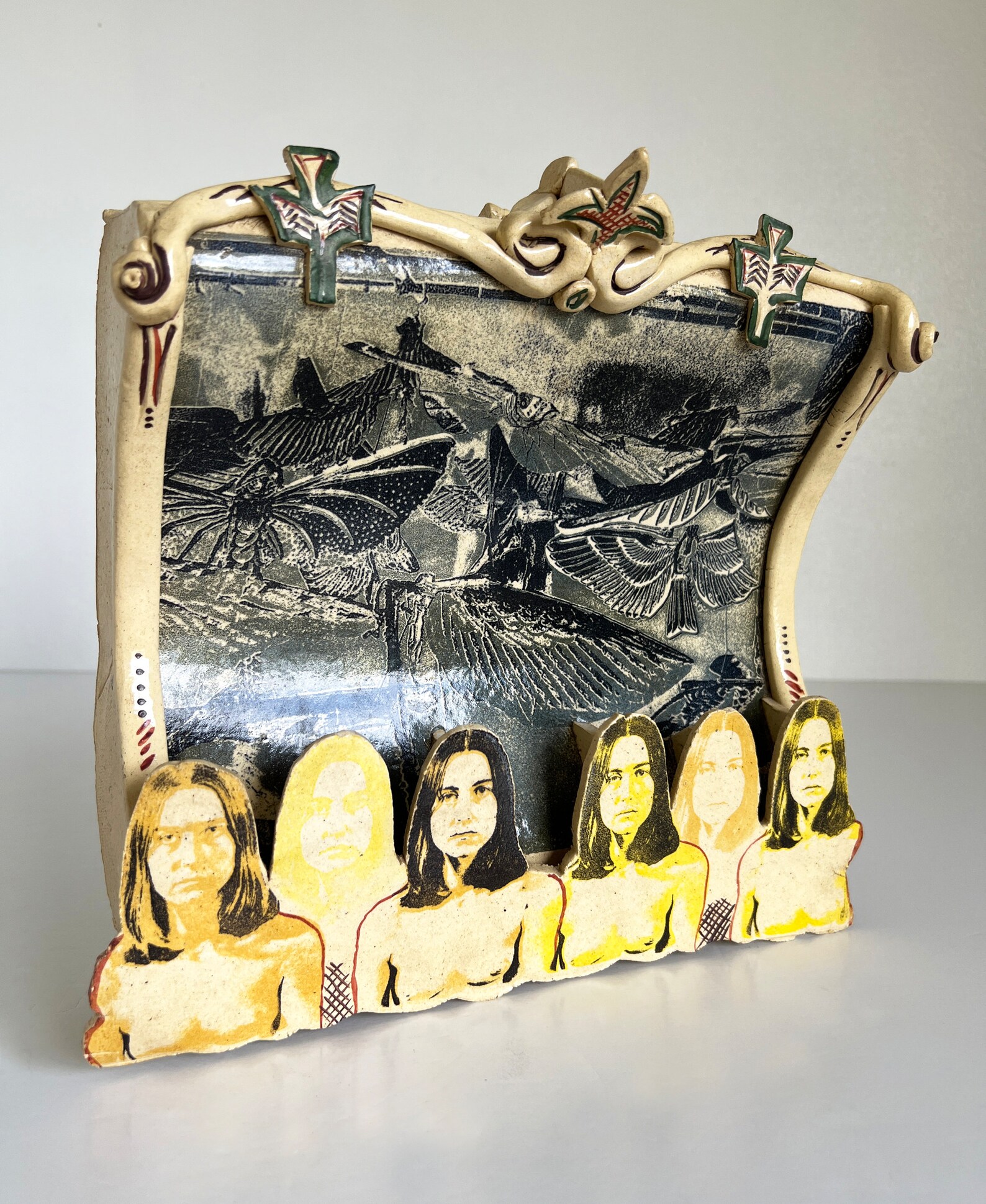 Robert Engle Pop Art Ceramic Sculpture Photo Print Transfer - Etsy